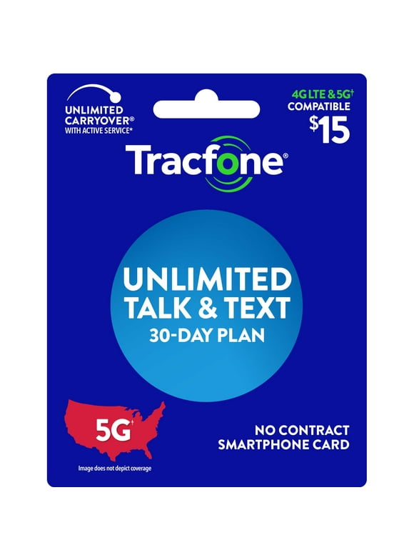 Tracfone Prepaid Plans in TracFone Wireless - Walmart.com