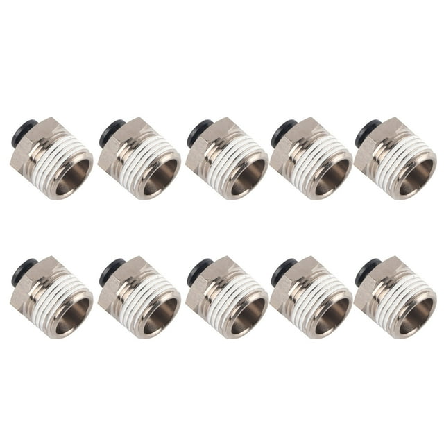 Trachea ConnectorExternally Pneumatic Quick Plug Pneumatic Nickel ...