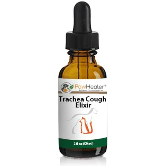 Trachea Cough Elixir - 2 fl oz - for Cats & Dogs (Picky Eaters) - Dry ...