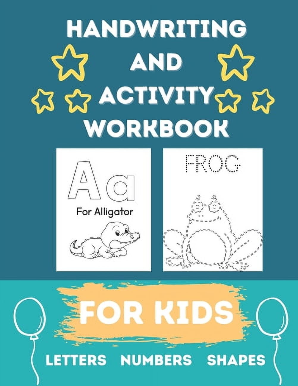 Tracing and Handwriting Practice Book for Kids: Activity book with ...