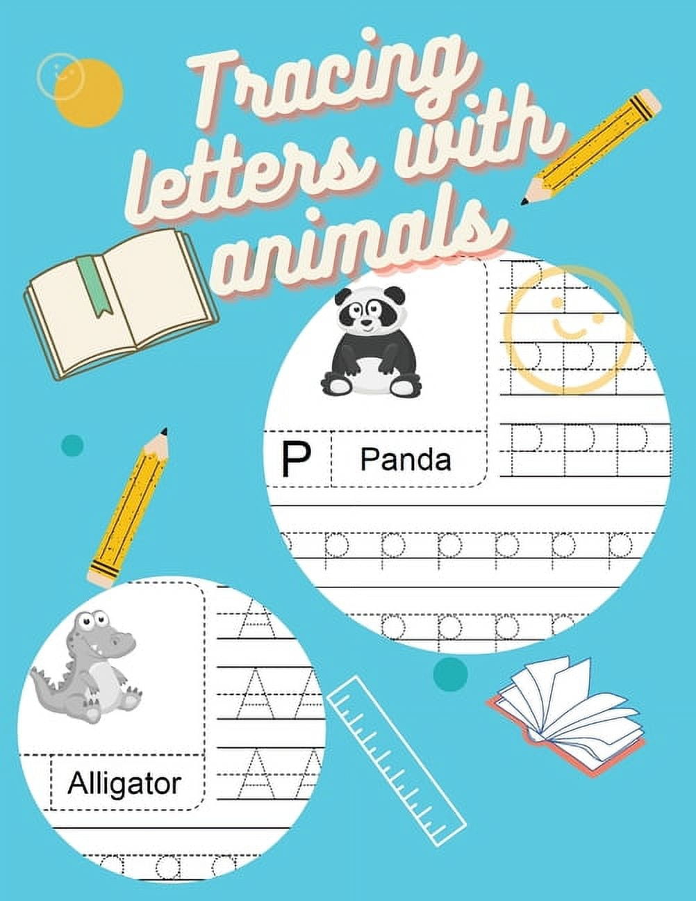 Tracing Letters and Numbers : Amazing Handriting Practice Book for Kids ...