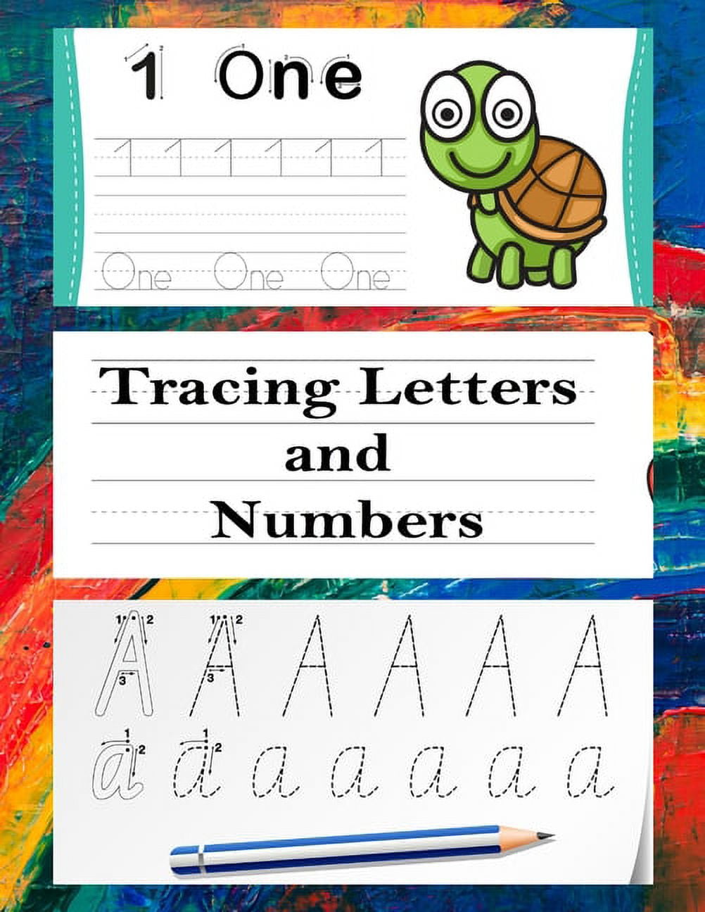 Tracing Letters and Numbers: Alphabet workbook for preschoolers pre k ...
