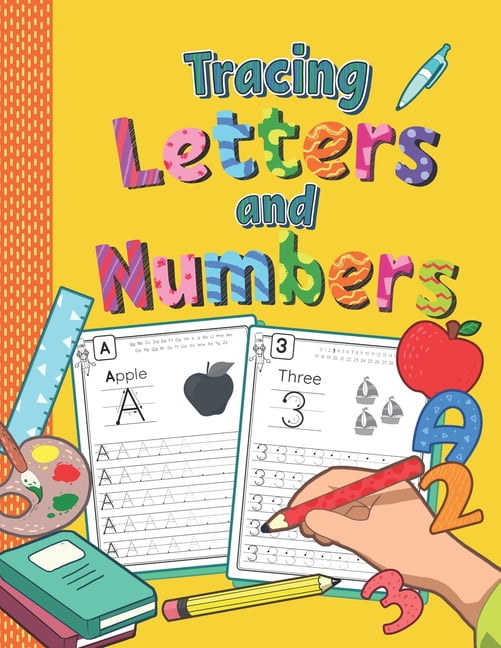 Tracing Letters and Numbers: Practice Workbook for Preschoolers - Trace ...