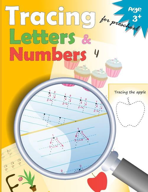 Kindergarten Tracing Workbook Tracing Letters and Numbers for Preschool ...