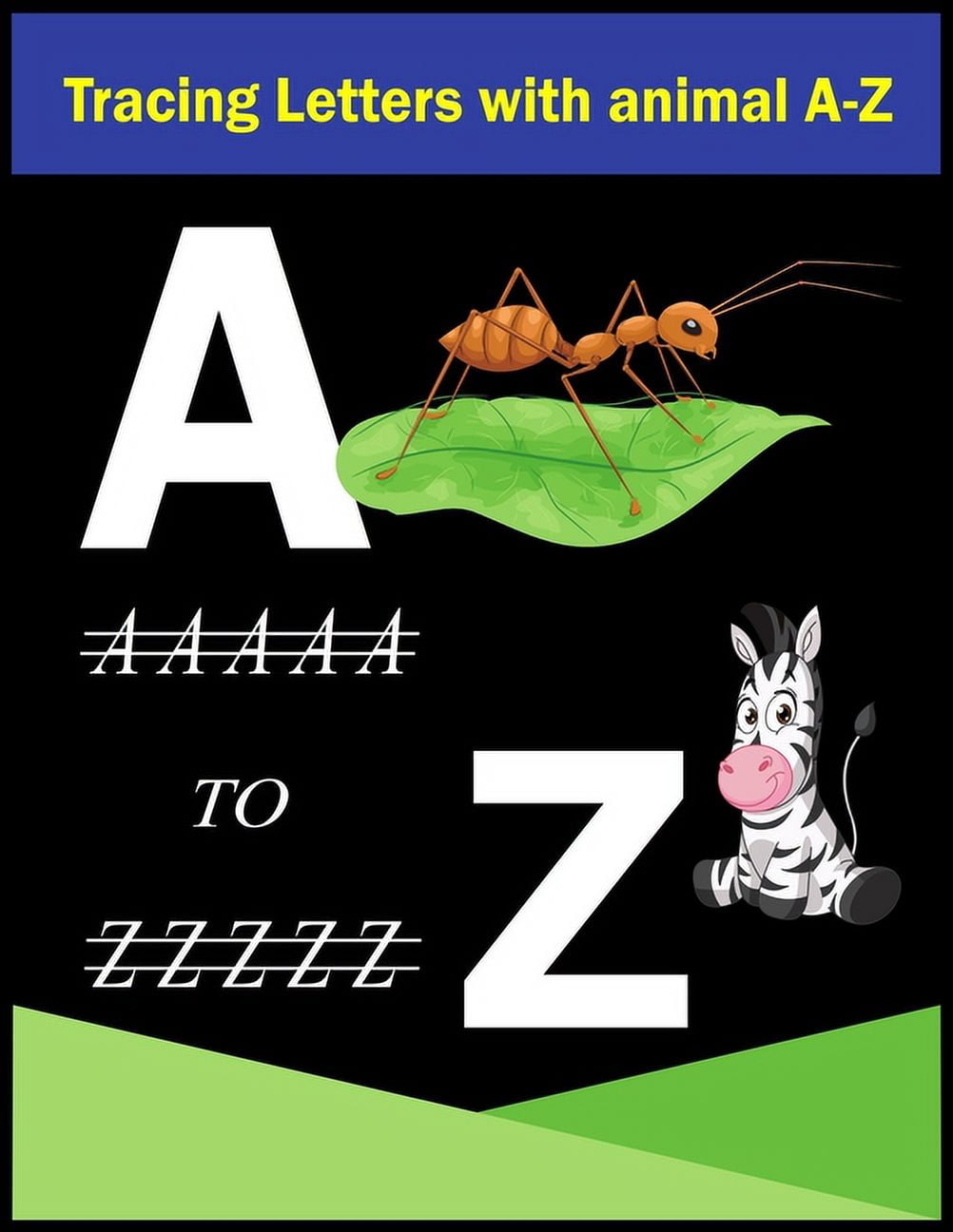 Tracing Letters with animal A-Z: Alphabet Practice Activity Book for ...