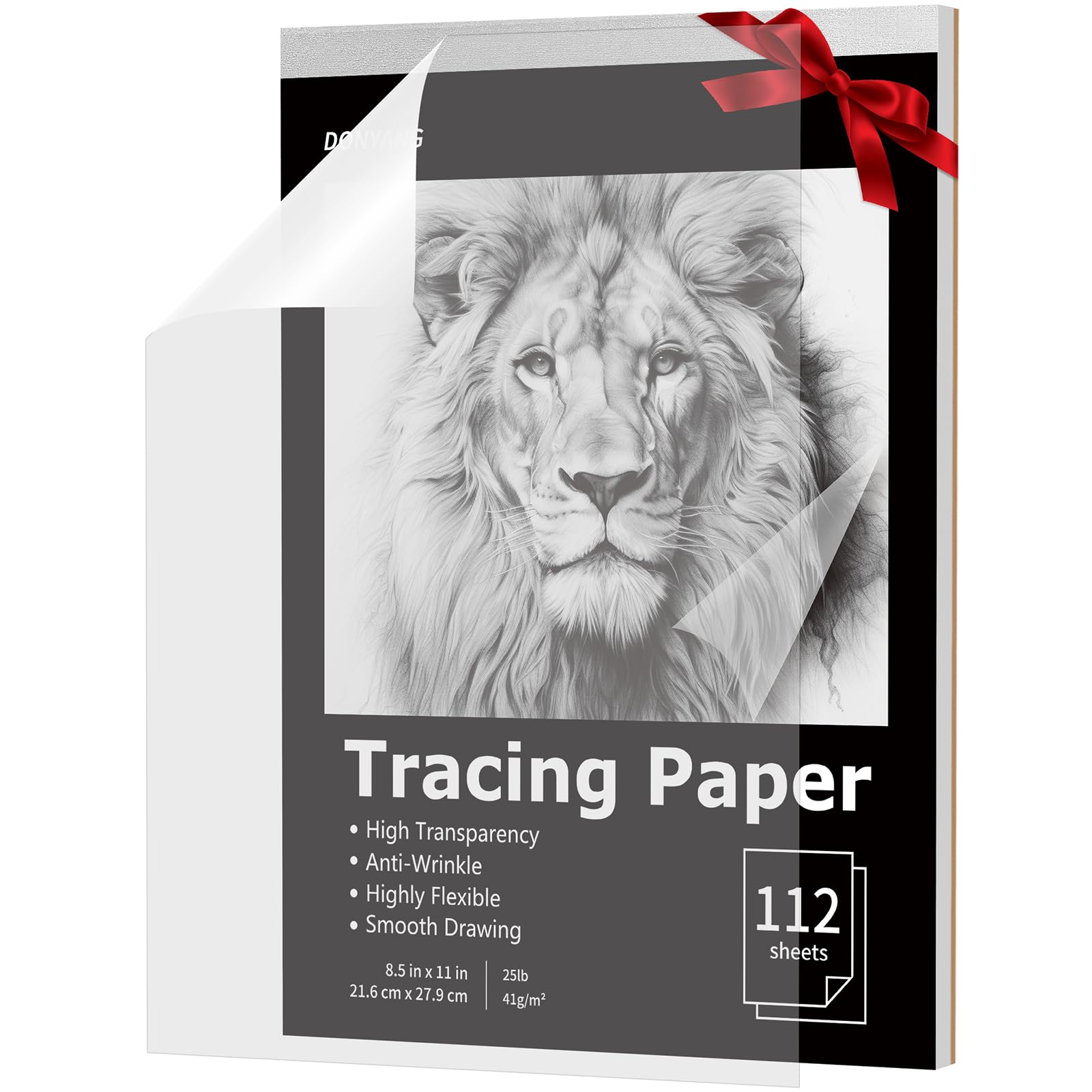 Tracing Paper 8.5x11 inch, JKF25 112 Sheets Transparent Paper for ...