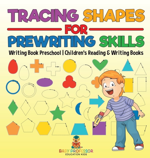 Tracing Shapes for Prewriting Skills: Writing Book Preschool Children's ...