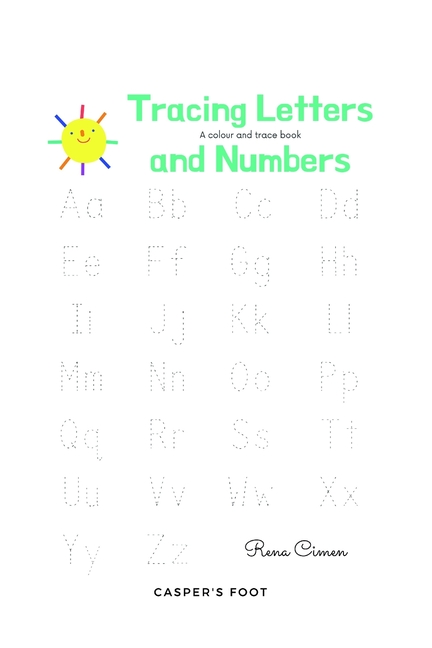 Tracing letters and numbers - a colour and trace book!: Learning ...