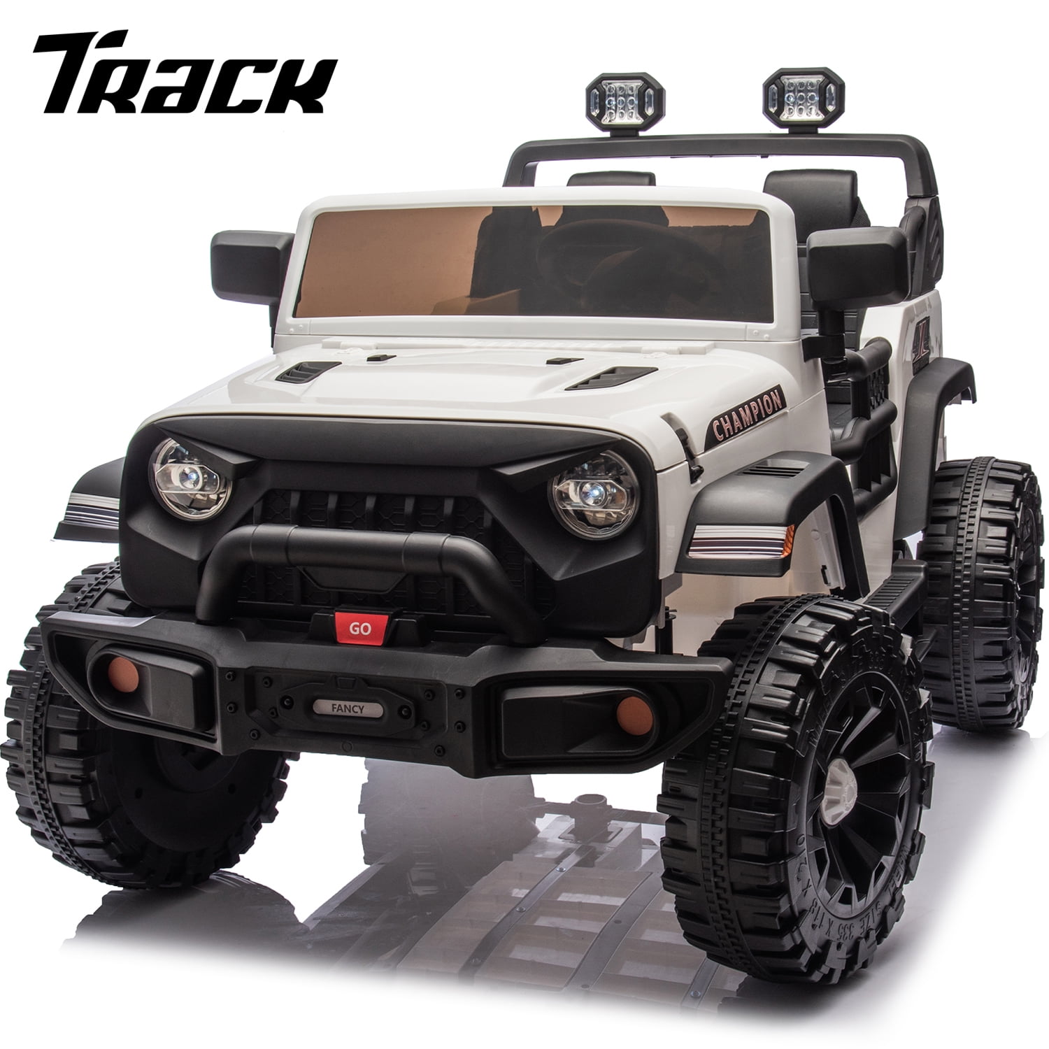 Track 7 24V Ride on Truck, 2 Seater Ride On Toy Car for Big Kids, 19.7 ...