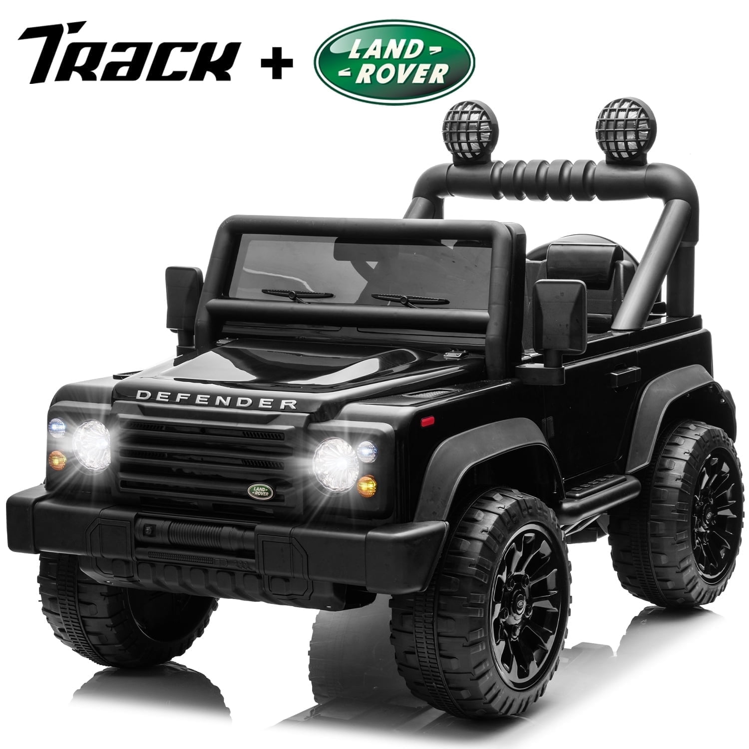 Track Seven Licensed Land Rover Defender Volta 5008 24V Ride-On Car ...