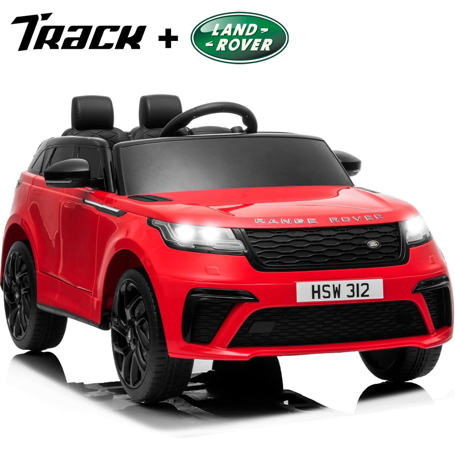 Track 7 Licensed Range Rover Kids Ride-On Car, 12V Electric Vehicle ...
