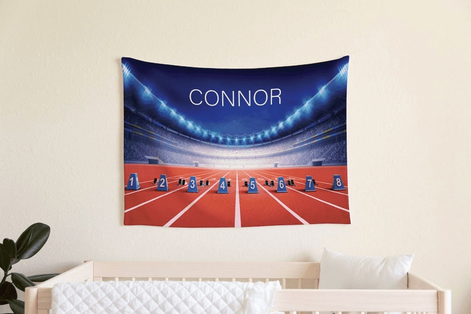 Track And Field Blankets, Track And Field Gifts, Running Men, Track And ...