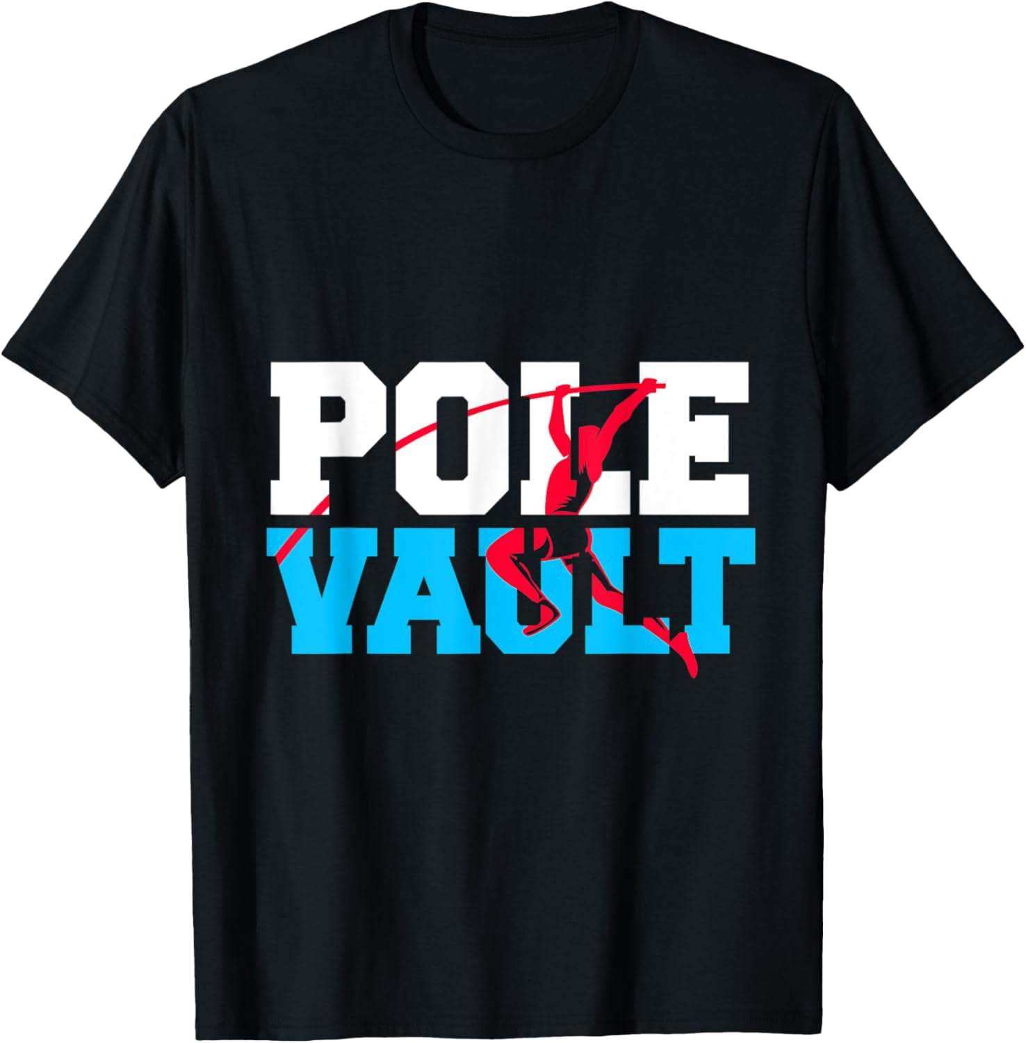 Track And Field Pole Vault T-Shirt - Walmart.com