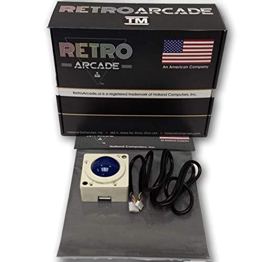 RetroArcade us ra track ball 2 inl2 Track Ball 2 inch Arcade Game lit ...