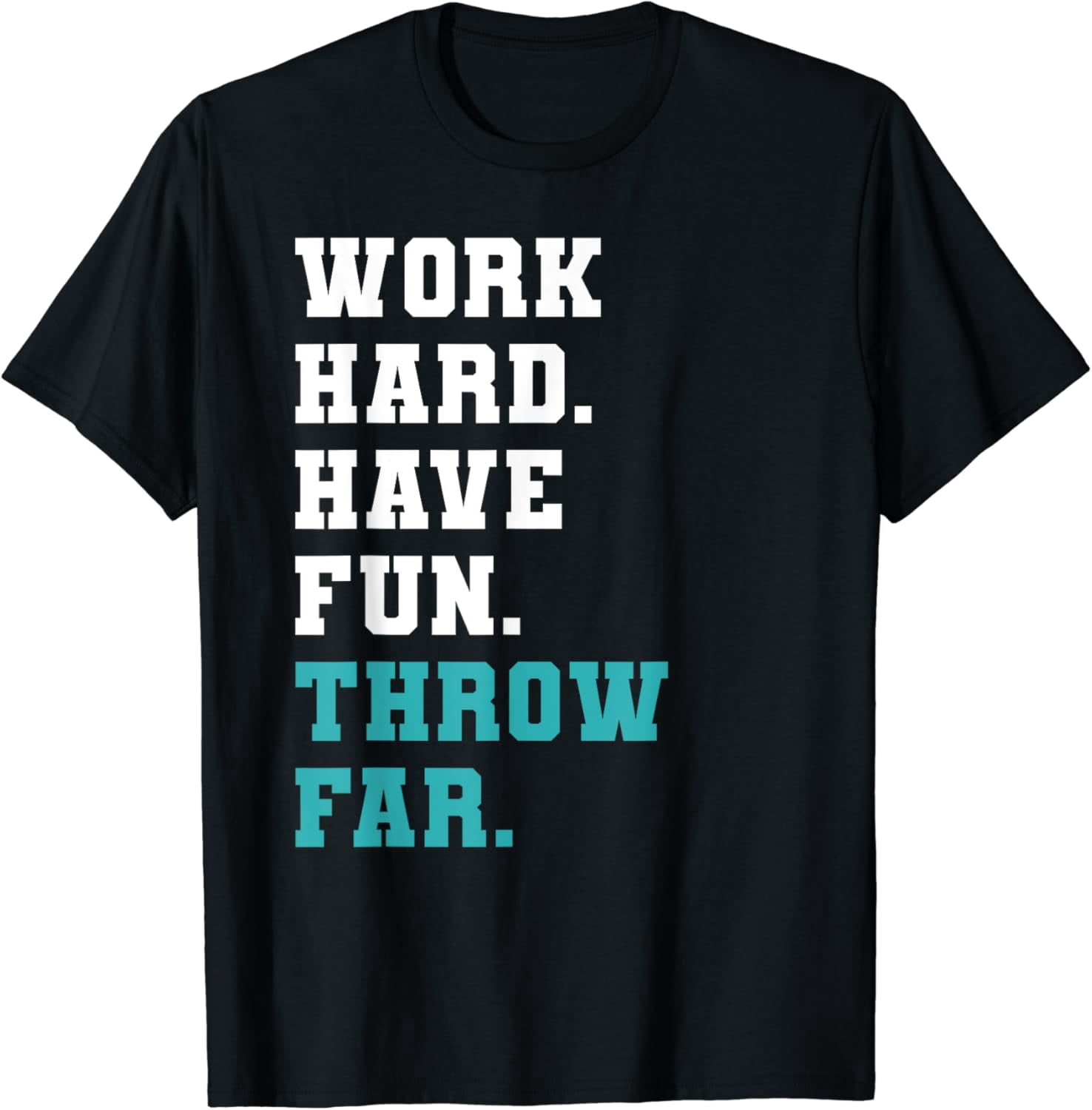 Track Coaches Discus Javelin Shot Put Hammer Throw Far T-Shirt ...