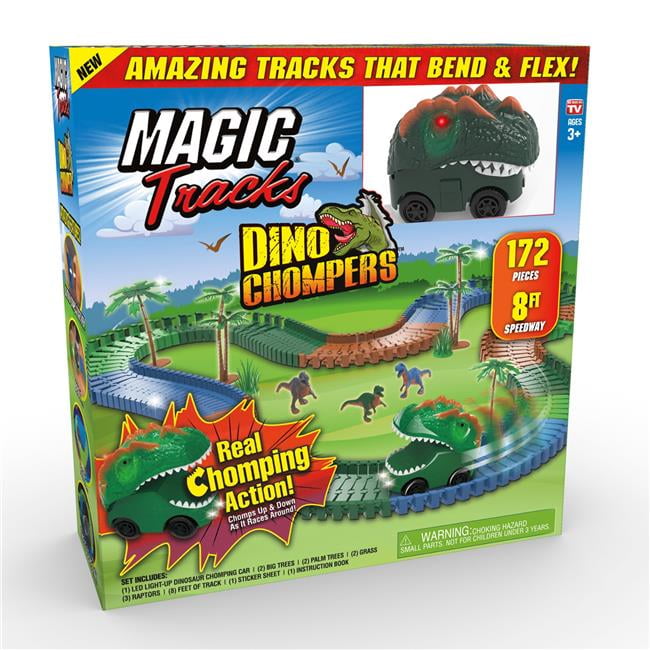 Track Dino Chomper, Assorted - 172 Piece - Walmart.com