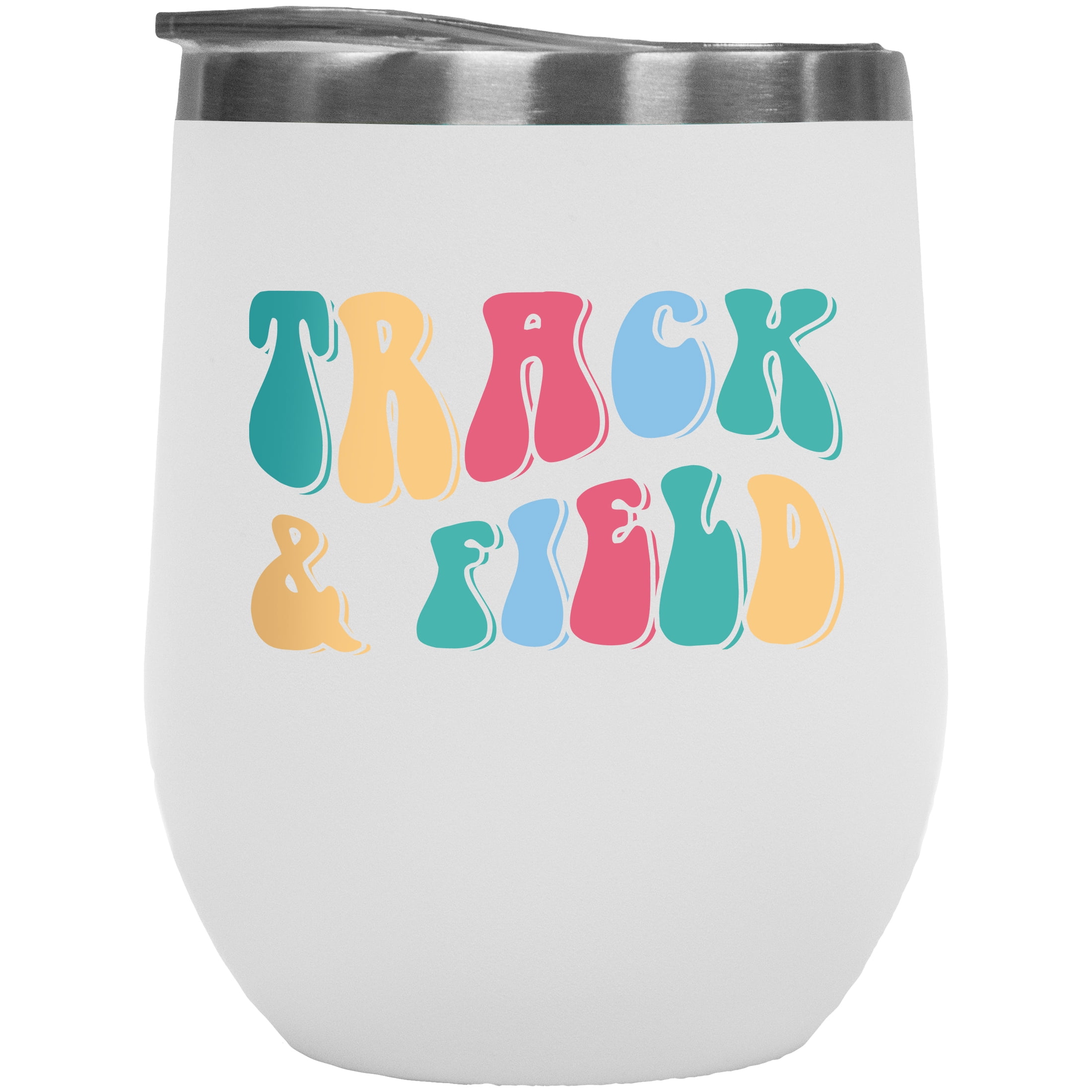 Track & Field, Running, Jumping & Throwing Sports Themed, Groovy Retro ...