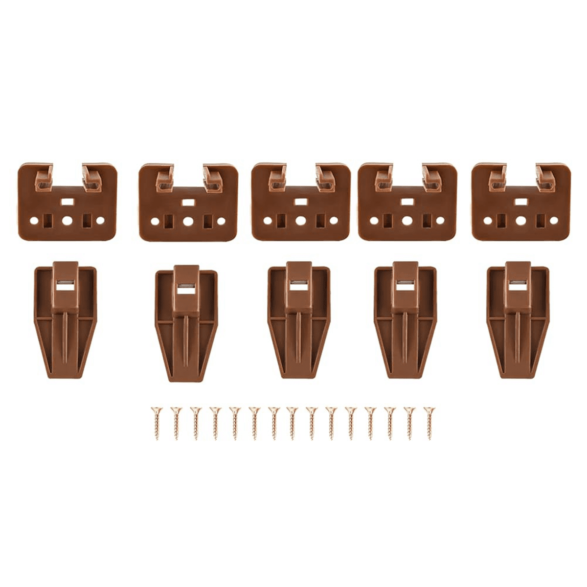 Track Guides Drawer Track Guide and Glides, 5 Sets of Dresser Center ...