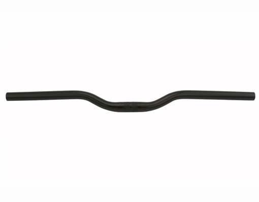 Track Handlebar 153 Alloy 25.4mm Black. bicycle handle bar, handlebar ...