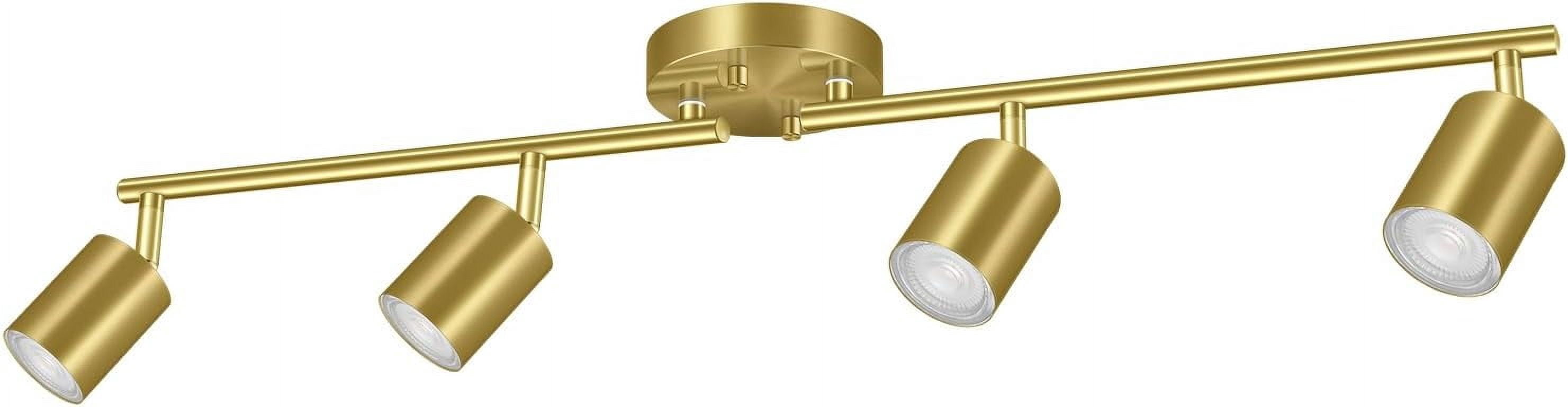 Track Lighting Ceiling Fixture Gold, Modern Kitchen Light Fixtures ...