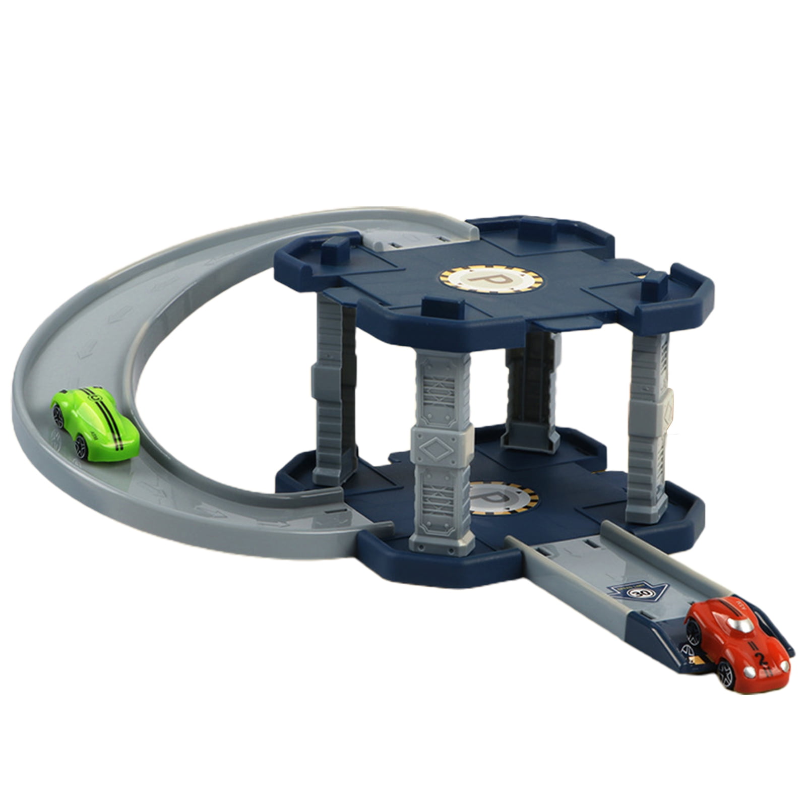 Track Parking Toy - Double Parking Design - DIY Building - Easy to ...