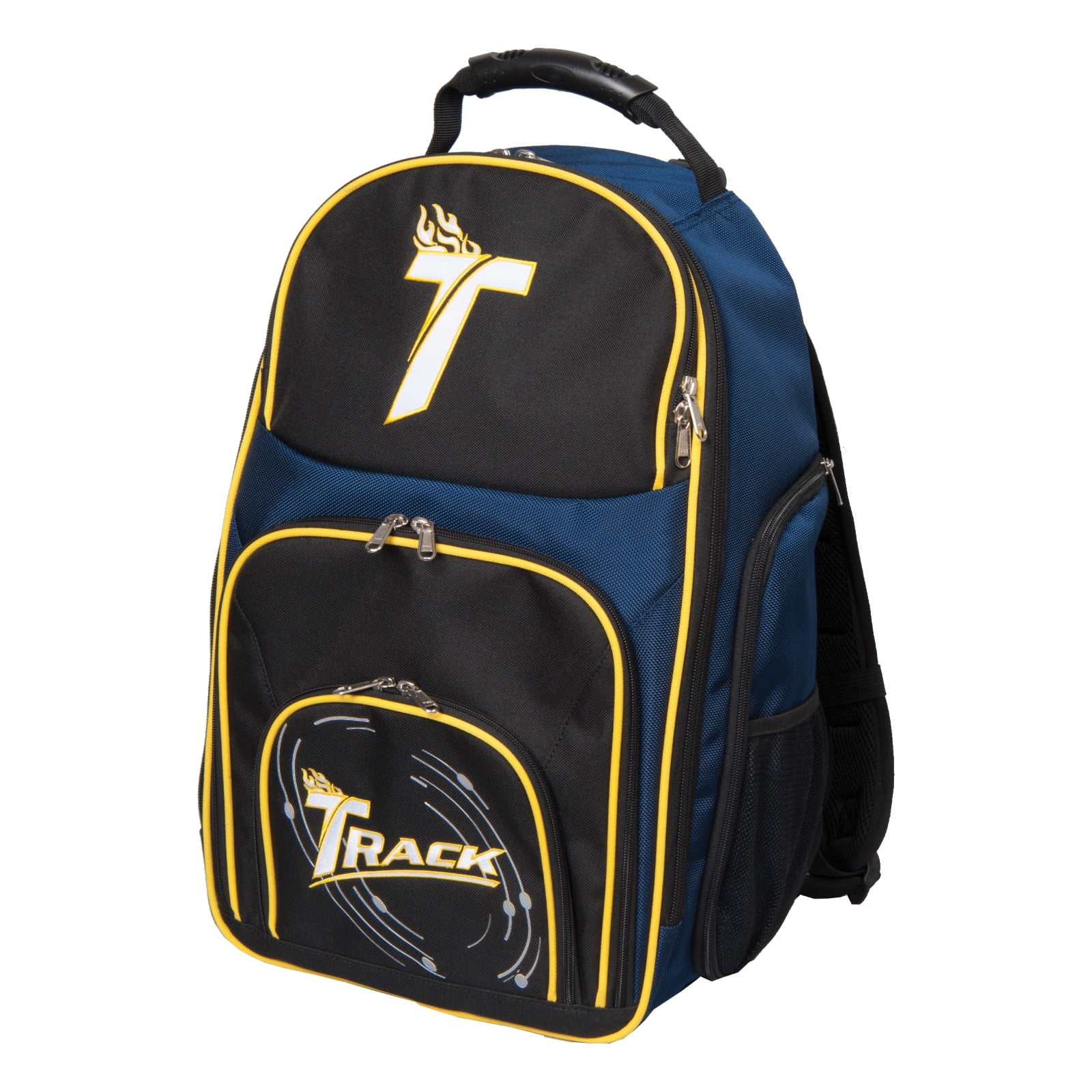 Track Premium Bowlers Backpack Black/Navy/Yellow - Walmart.com