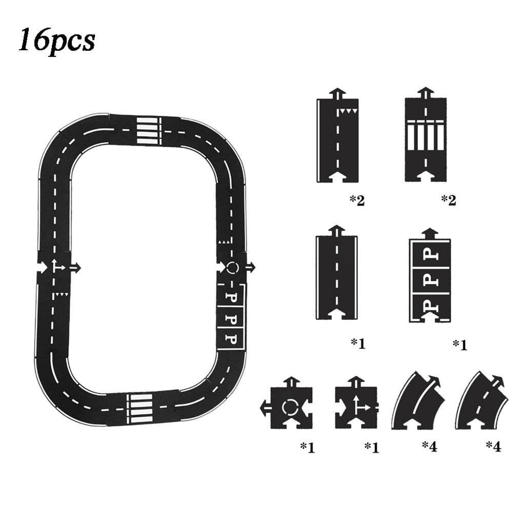 Track Puzzle Toy Road For Children Indoor and Outdoor Multifunctional ...