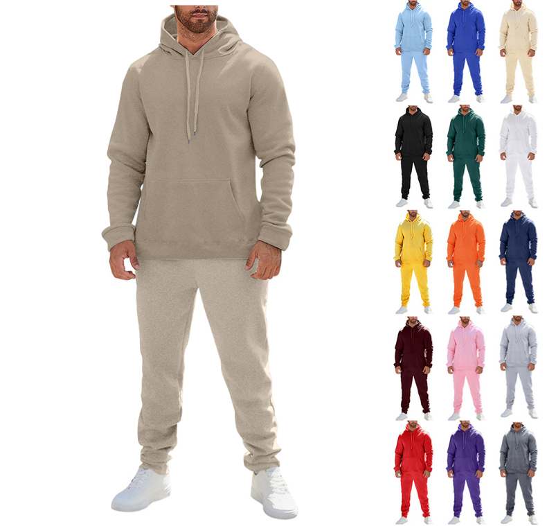 Track Suits for Men Long Sleeve Hoodies and Sweatpants Two Piece Sets ...