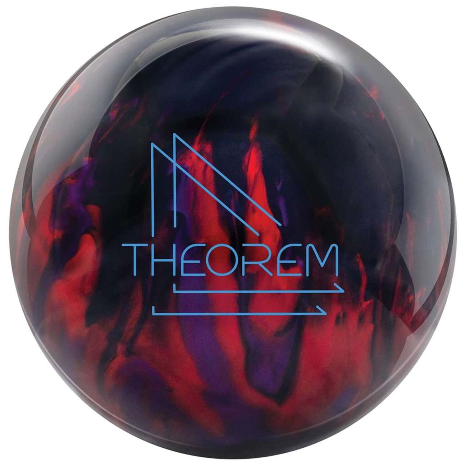 Track Theorem Bowling Ball - Black/Red/Violet 15lbs - Walmart.com