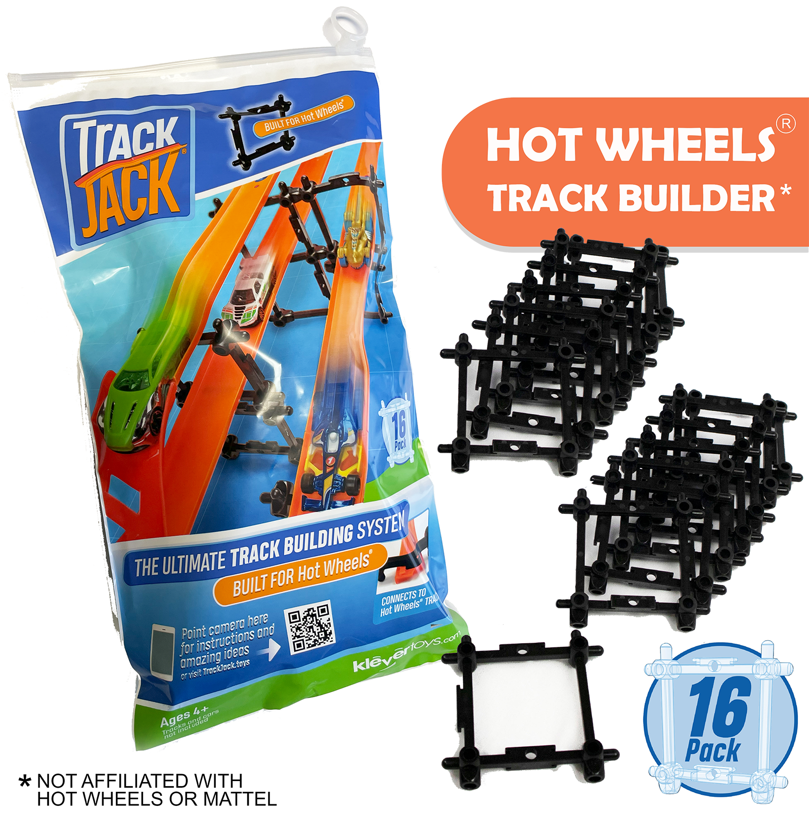 TrackJack - Ultimate Track Building System for Hot Wheels, Model Trains ...