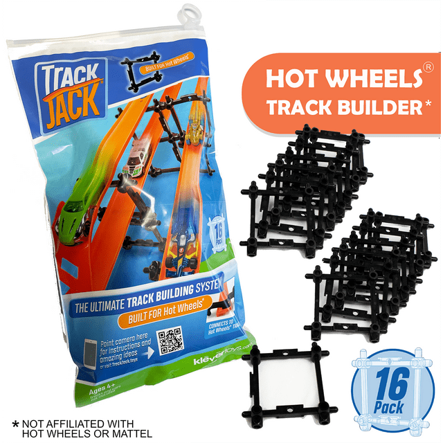 TrackJack - Ultimate Track Building System for Hot Wheels, Model Trains ...