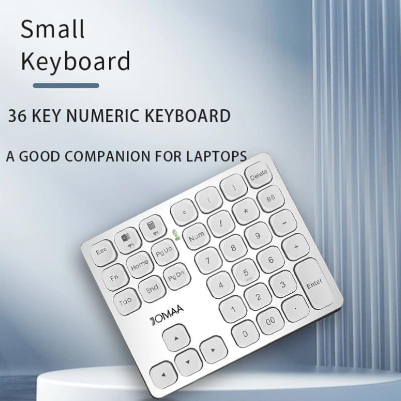 Trackball Wireless Keyboard with Trackball and Scroll Wheel Ergonomic ...