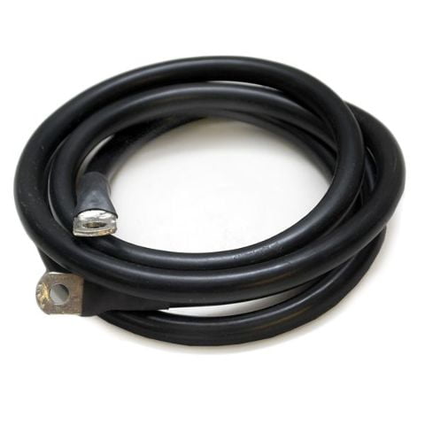 Tracker 61H0449 Mako 1/0 AWG 6 Foot Black Boat Battery Cable - Walmart.com