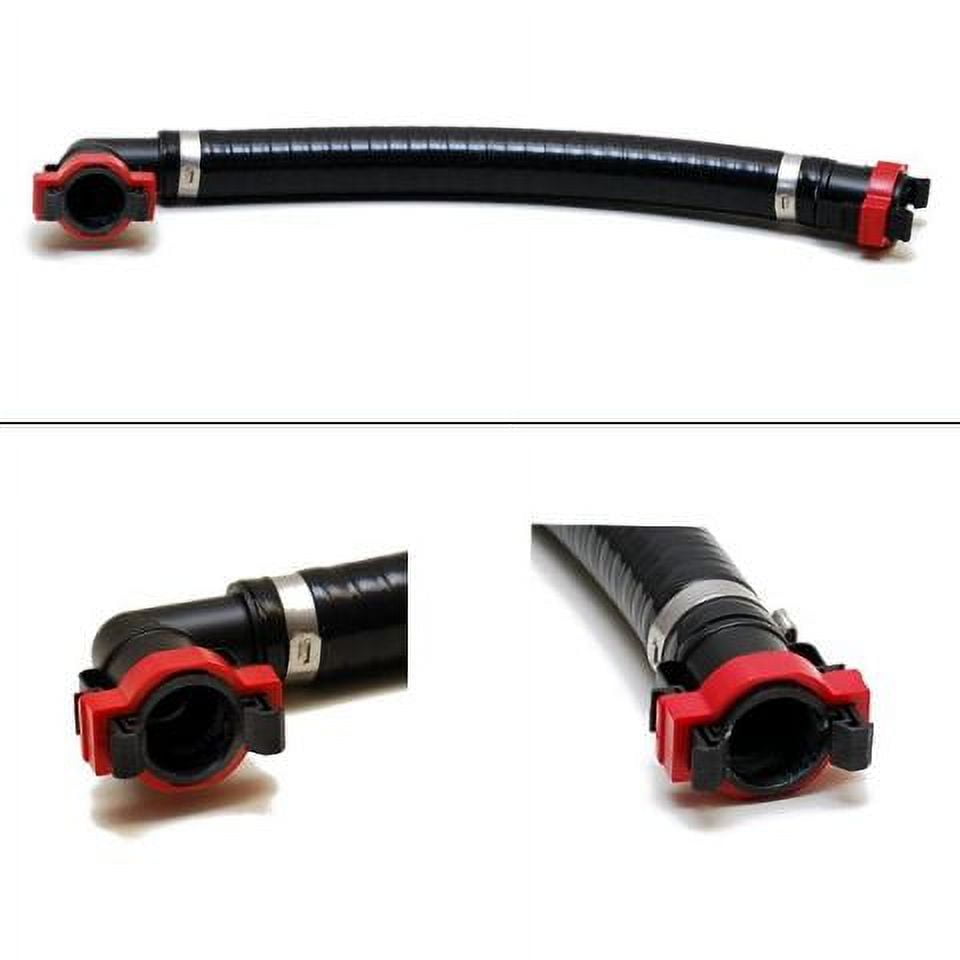 Tracker 9 Inch Flow-Rite Qwik Lok Boat Livewell 3/4 Hose w/90 Degree ...