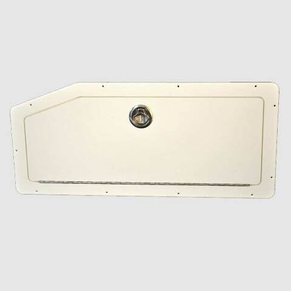 Tracker Boat Console Hatch 103519 | Off White Starboard - Walmart.com