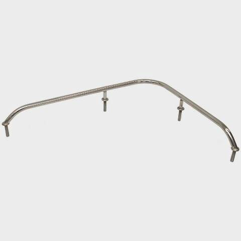 Tracker Boat Corner Grab Rail | 4-Post Polished Stainless Steel ...
