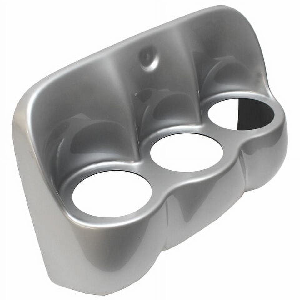 Tracker Boat Cup Holder Panel 180154 | 3-Hole Silver - Walmart.com