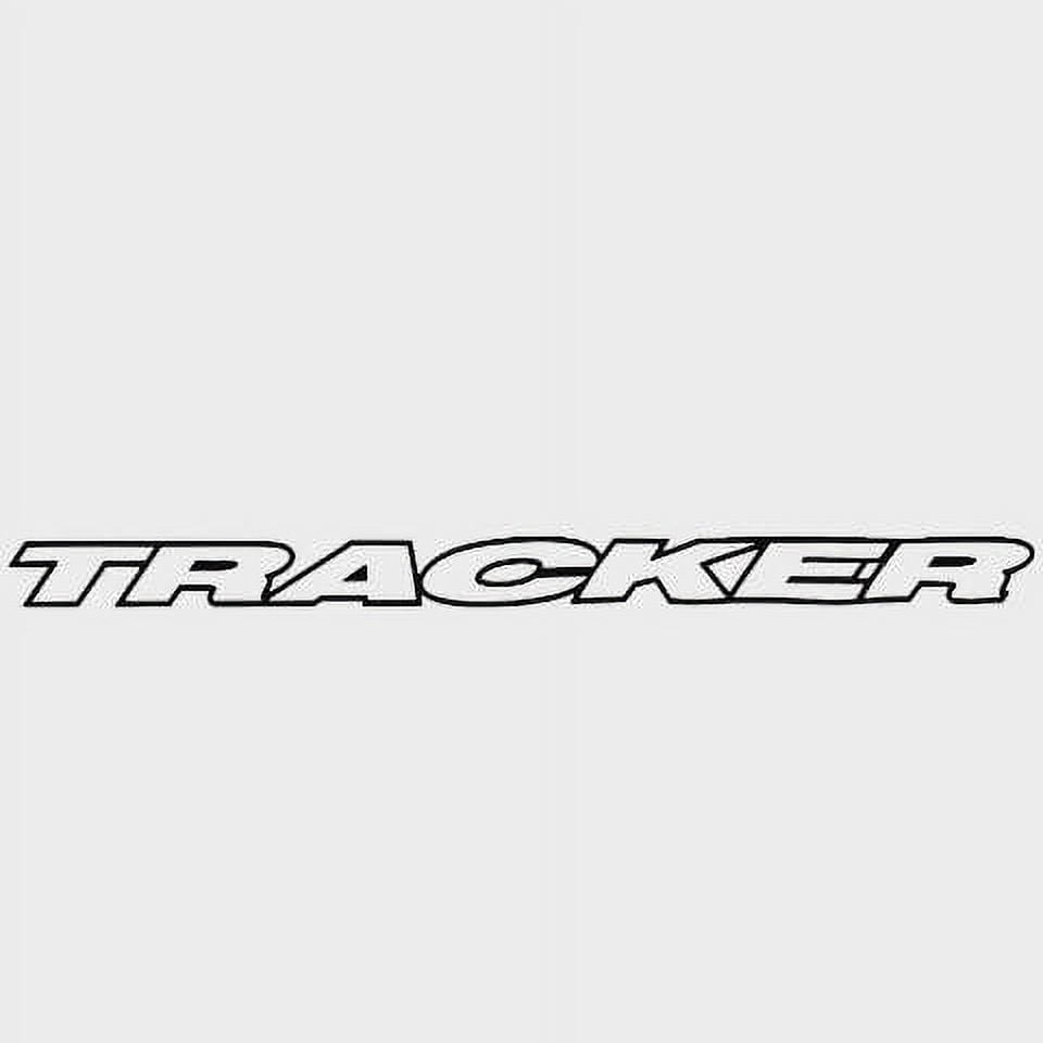Tracker Boat Decal Sticker 185339 | Black 10 1/8 x 5/8 Inch - Walmart.com