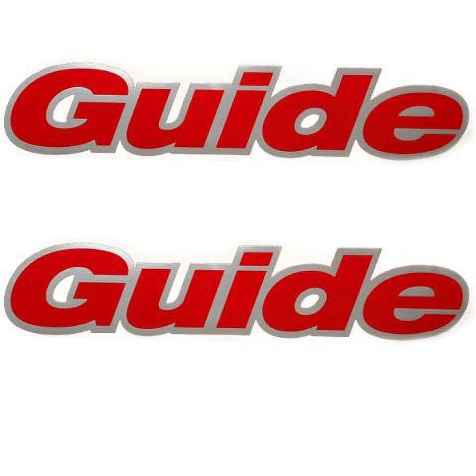 Tracker Boat Emblem Decal Sticker 33793 | Fishing Guide (Pair ...