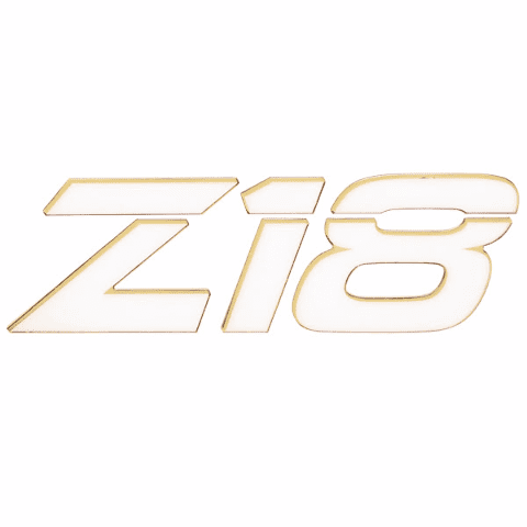 Tracker Boat Emblem Decal Sticker | Raised 218 White Gold - Walmart.com