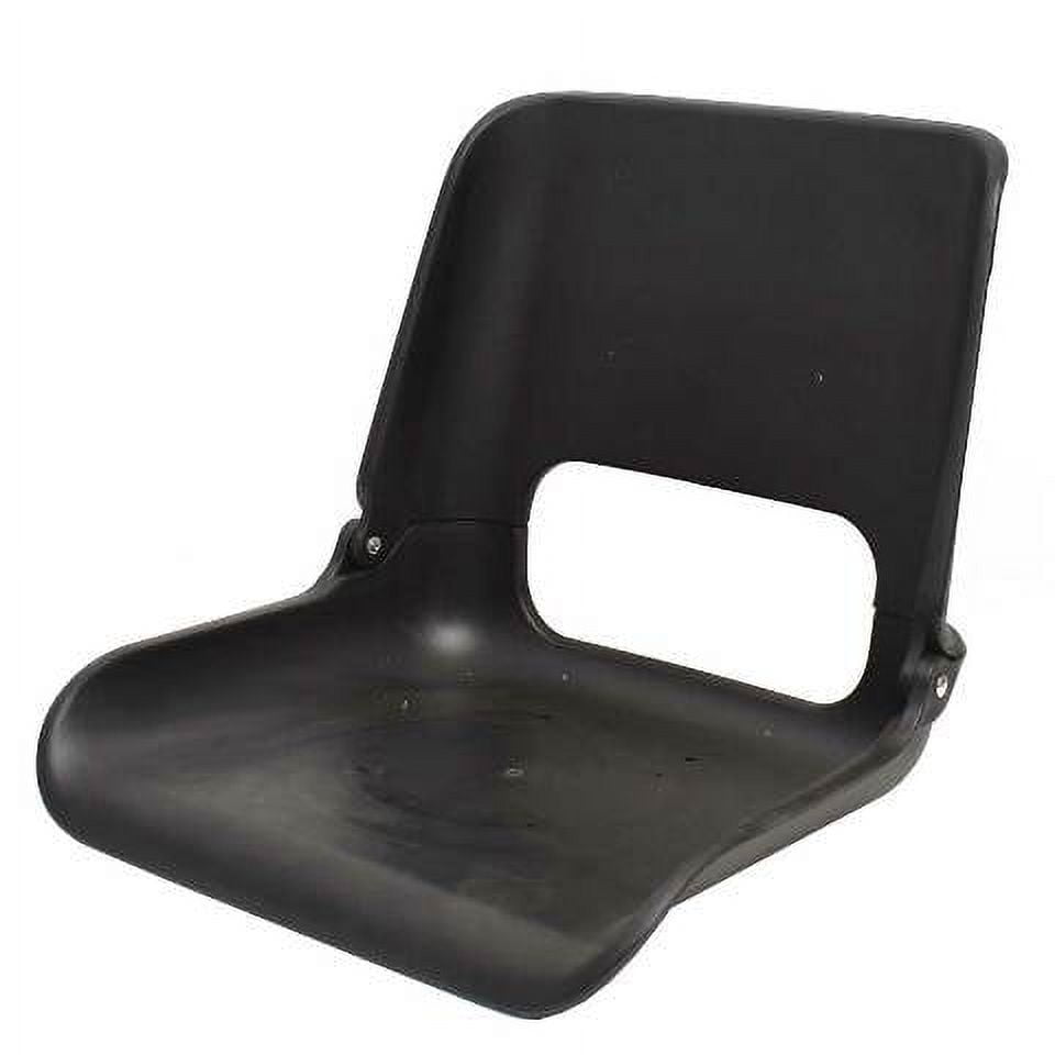 Tracker Boat Folding Seat Clam Shell | Black Textured Plastic - Walmart.com