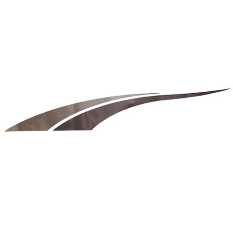 Tracker Boat Graphic Decal 144288 | Pewter / Champagne 36 x 6 1/2 Inch ...