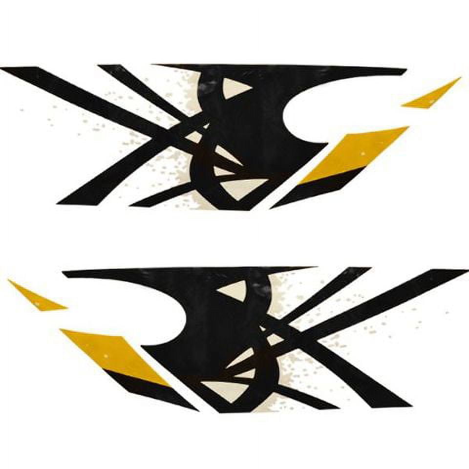 Tracker Boat Graphic Decal TR151731 | Black Stickers (Set of 2 ...