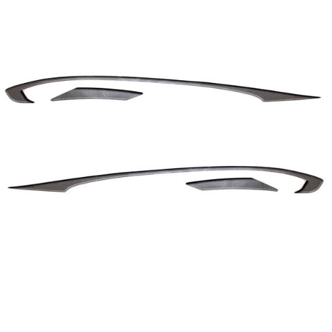 Tracker Boat Graphic Decals 151412 / 151411 | OEM Black Gray White 2PC ...