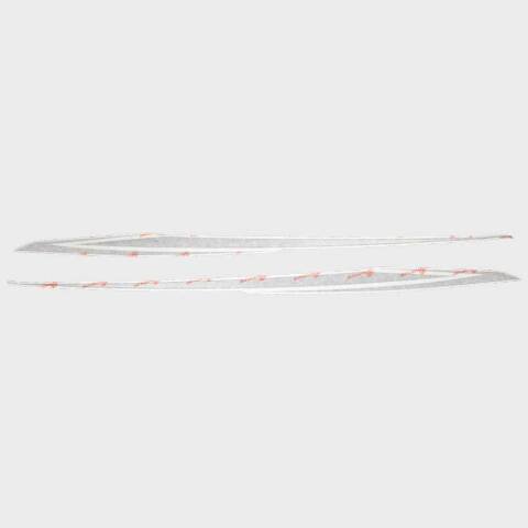 Tracker Boat Graphic Hull Decal | Sticker Black Silver (Set of 2 ...