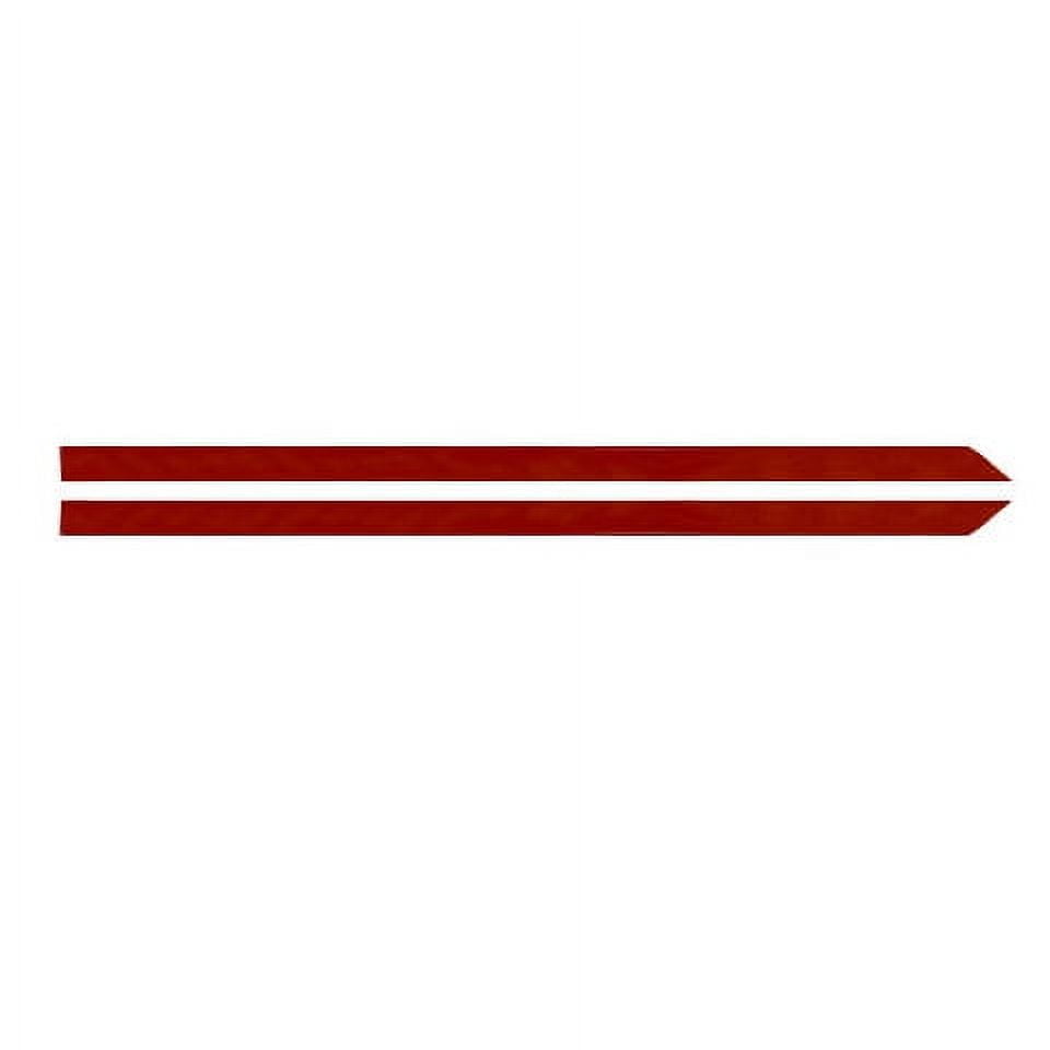 Tracker Boat Graphic Pinstripe Decal | Red 58 1/4 Inch (Set of 2 ...