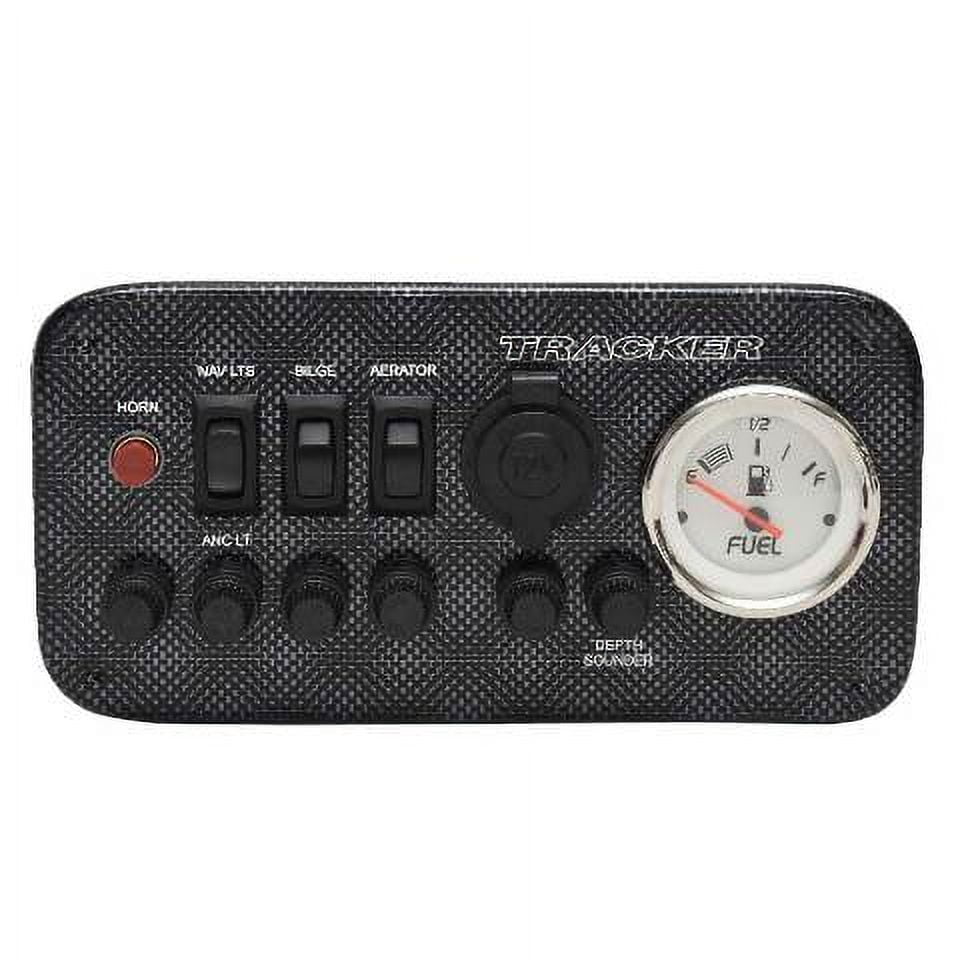 Tracker Boat Instrument Panel 169381 | Veethree Fuel Gauge Switches ...
