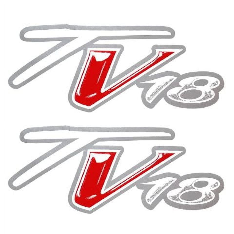 Tracker Boat Model Decals 157707 | Tournament V18 Red 7 Inch (Pair ...