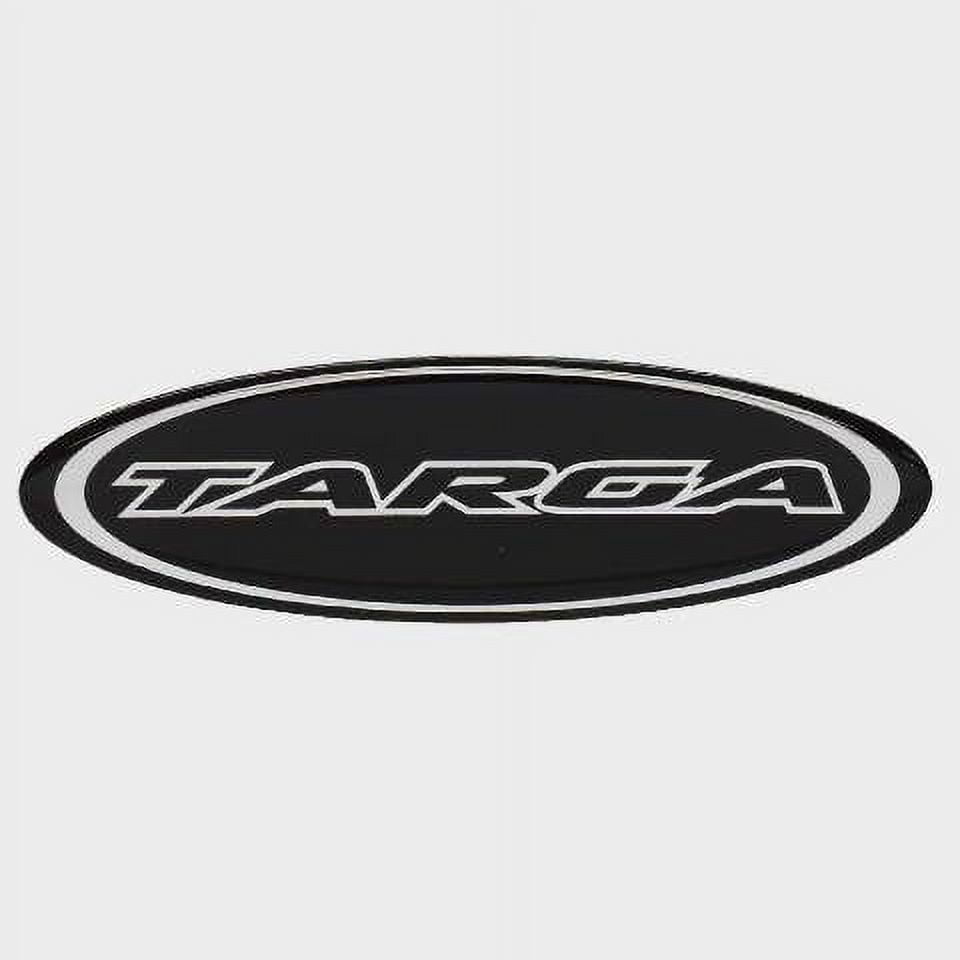 Tracker Boat Raised Decal 190008 | Targa Logo Black Sticker - Walmart.com