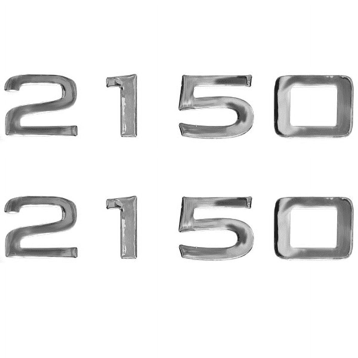 Tracker Boat Raised Emblem Decal Sticker | 2150 Tahoe Pair - Walmart.com